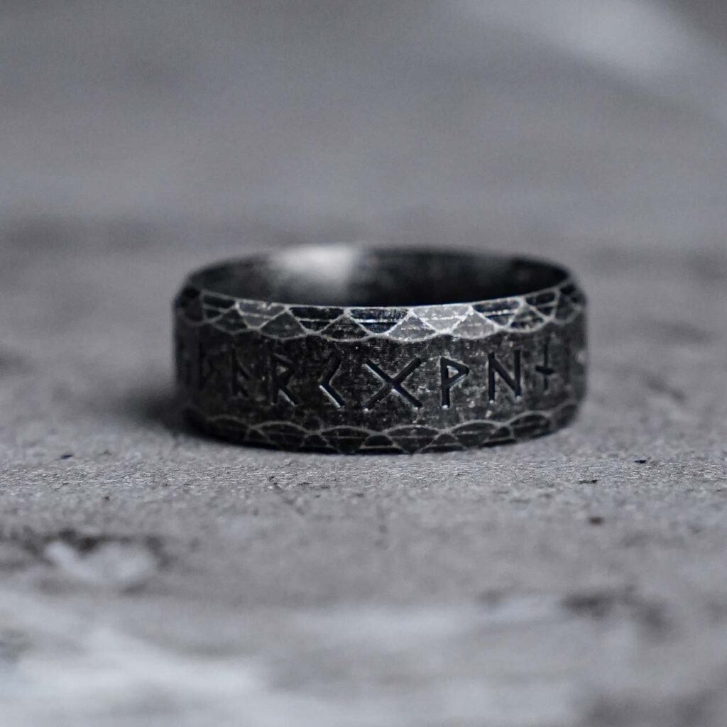 Nhẫn nam Mercury Rune V1 - Mercury Jewels