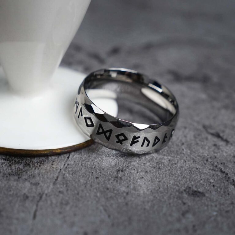 Nhẫn nam Mercury Rune V1 - Mercury Jewels